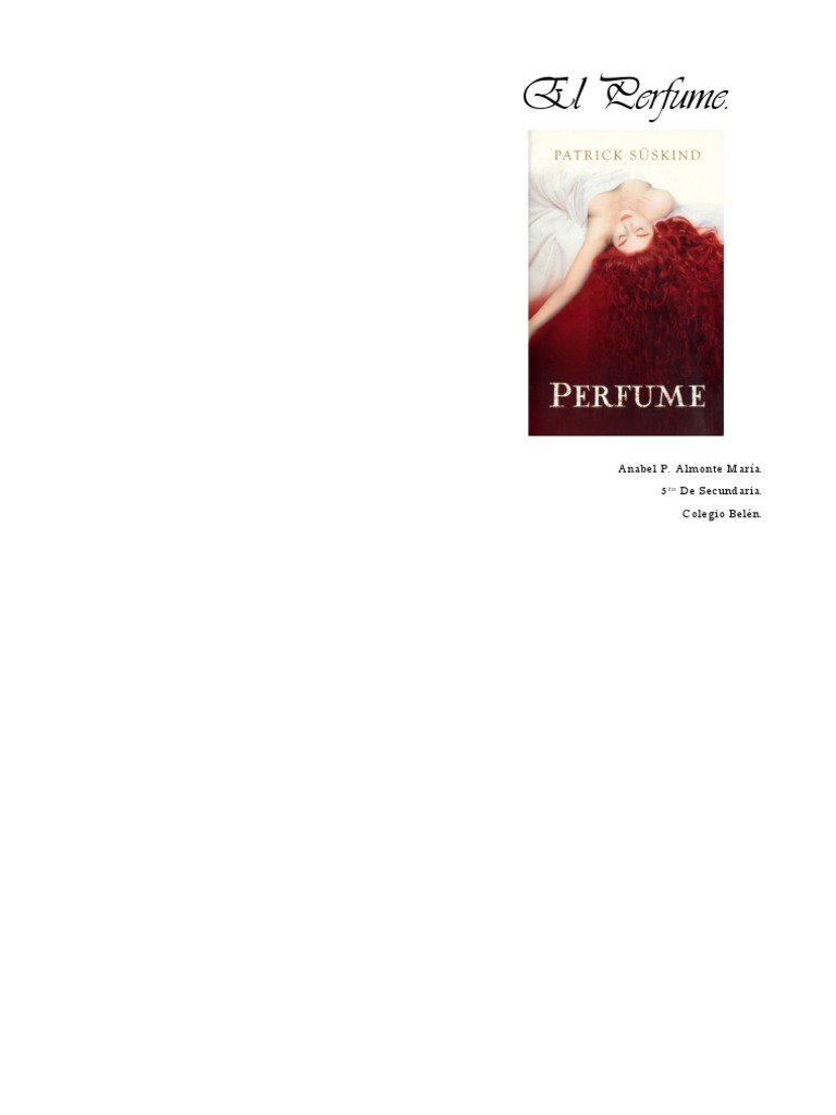 El Perfume | PDF | Perfume