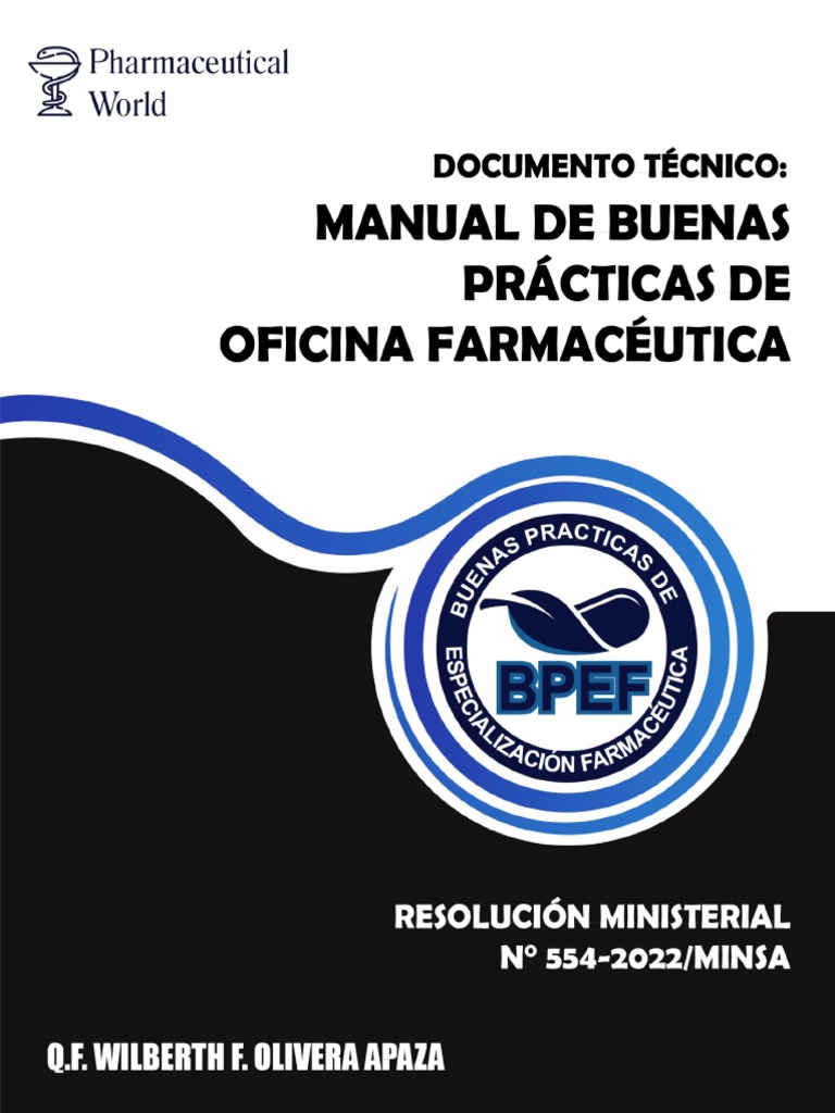 Bpof RM 554-2022-Minsa - Bpef | PDF | Farmacia | Farmacéutico