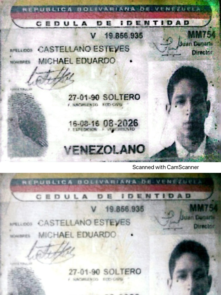 Cédula Maikel PDF | PDF