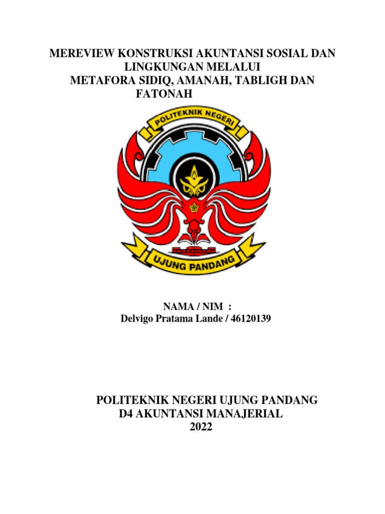 Review Jurnal Akuntansi Sosial Delvigo 46120139 | PDF