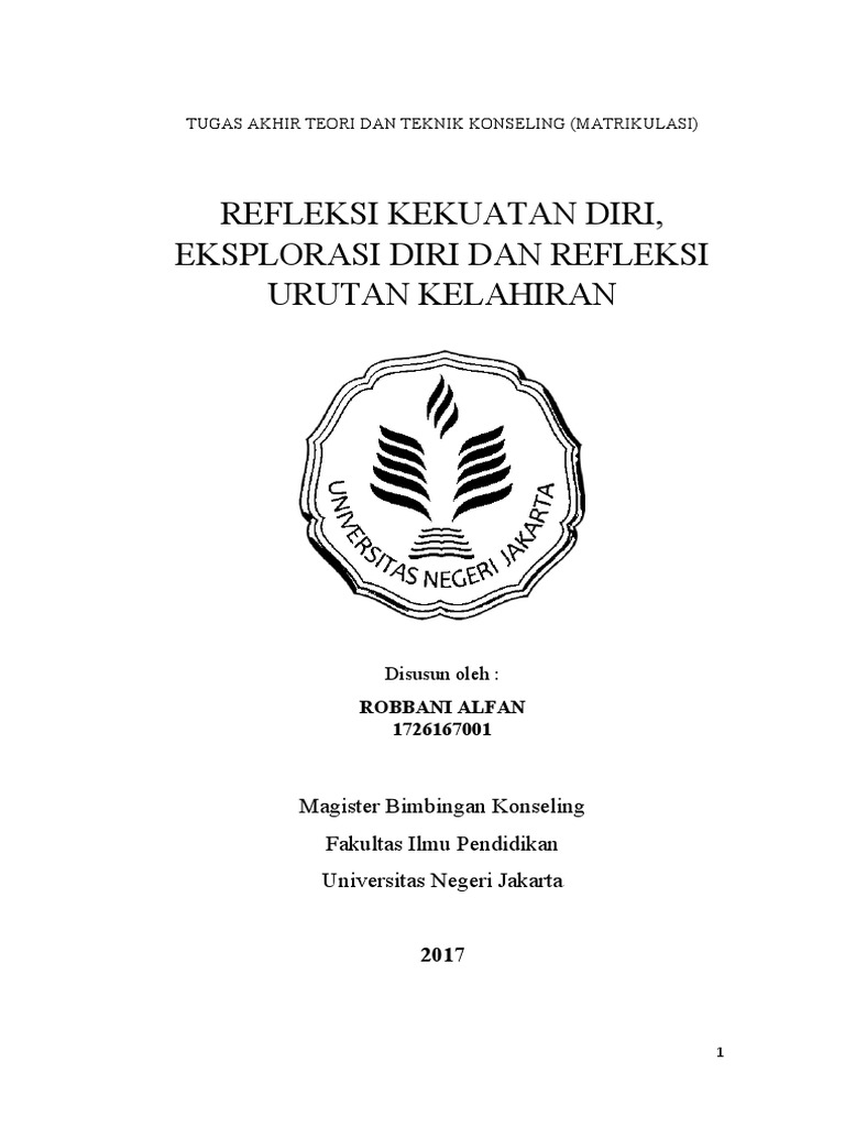 Refleksi Kekuatan Diri dan Eksplorasi | PDF | Pengembangan Diri | Sains ...