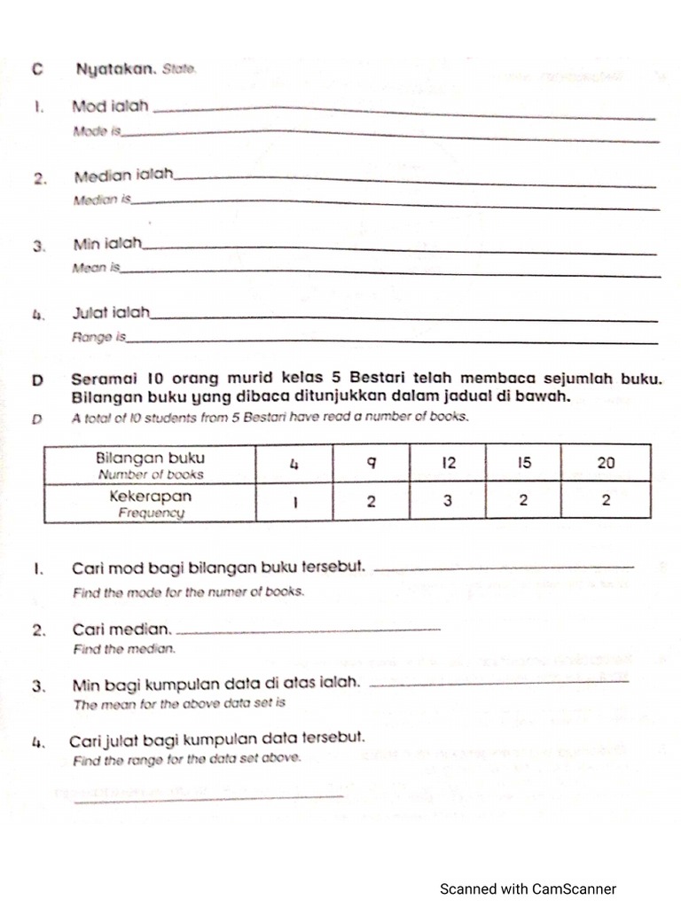 Bahan Math Thn 5 21 2 2023 Pdf