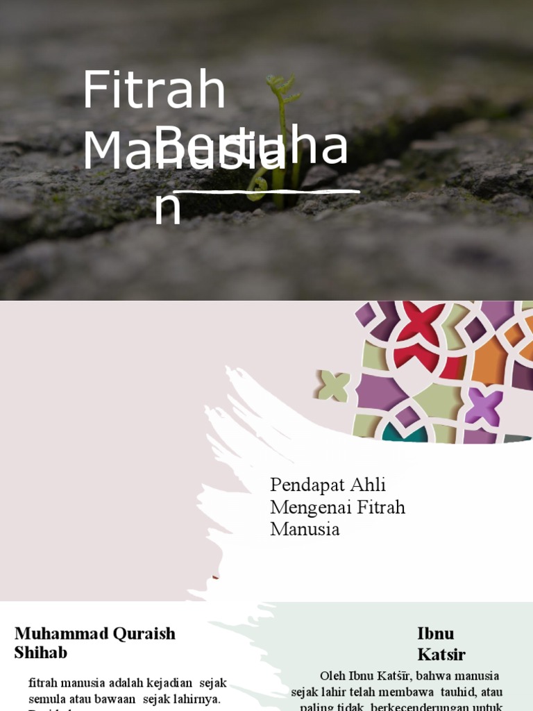 Fitrah Manusia Bertuhan | PDF