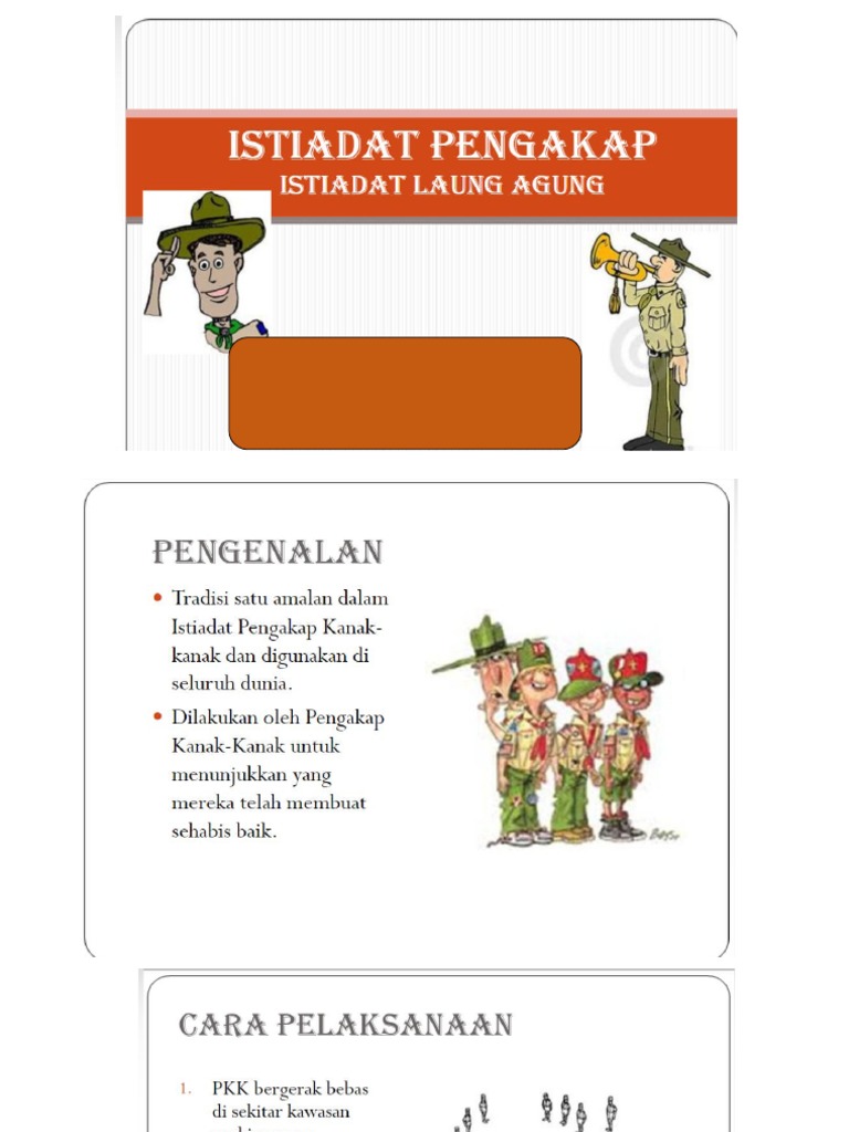 Istiadat Laung Agung Pengakap | PDF