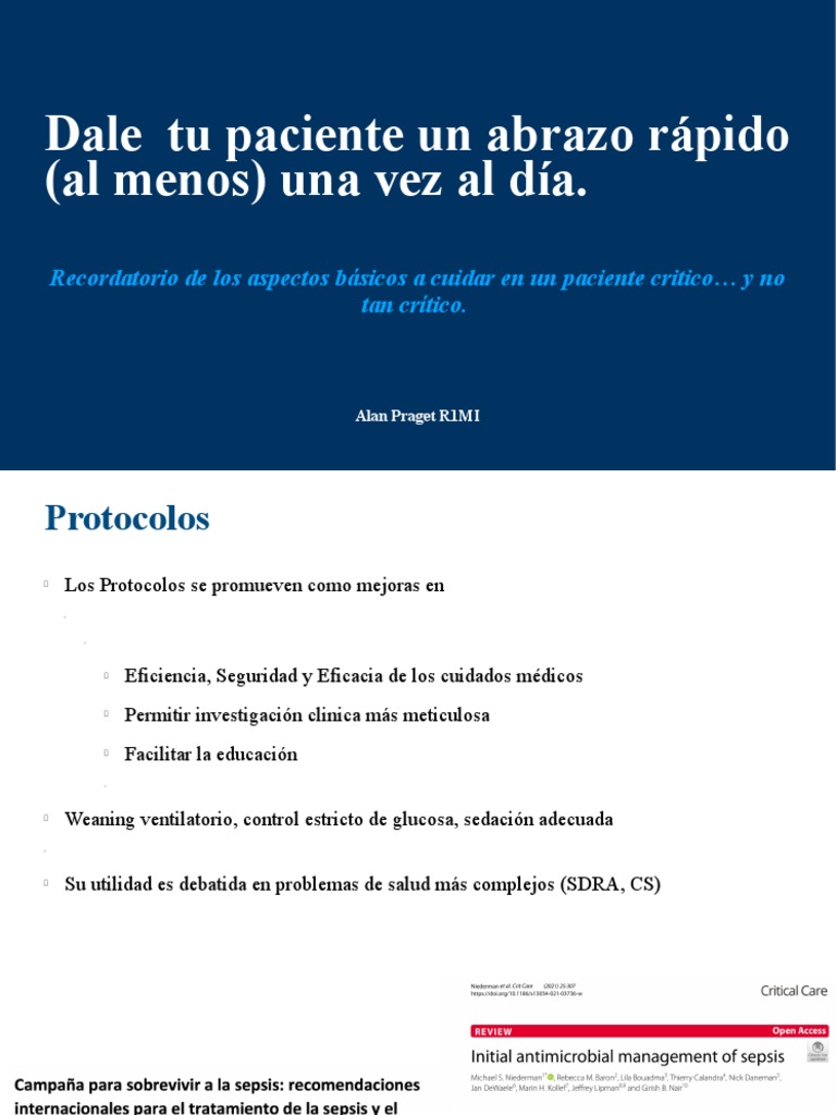 CLASE - FAST HUG | PDF | Septicemia | Medicina CLINICA