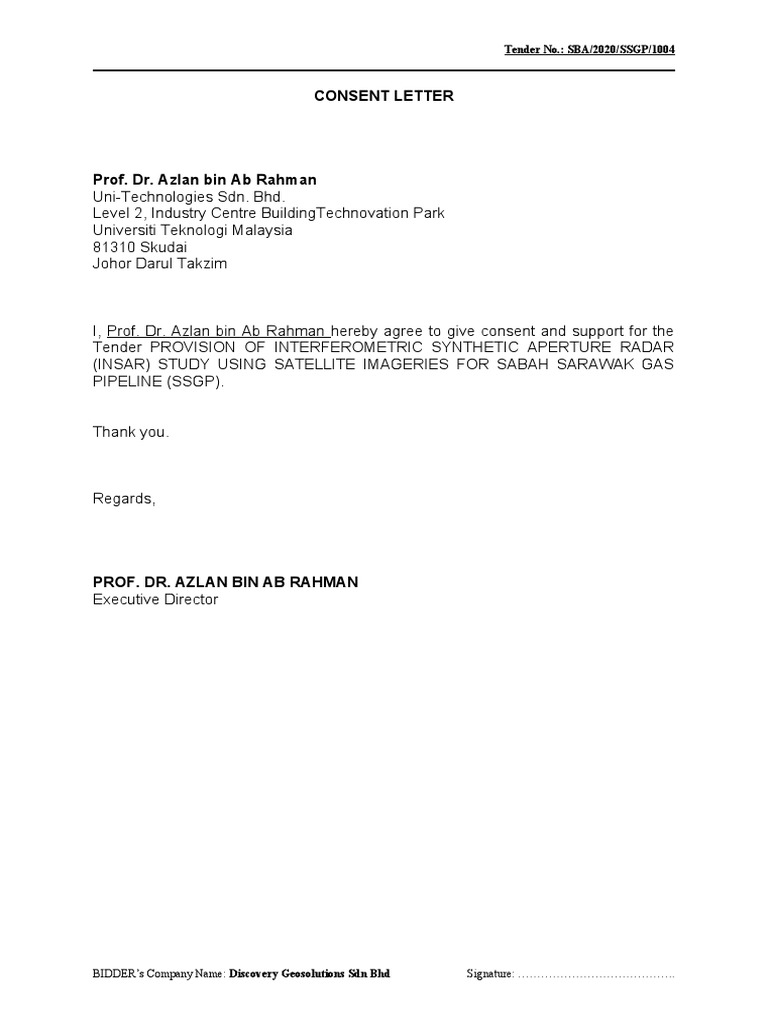 Consent for SSGP INSAR Study | PDF | Technology & Engineering