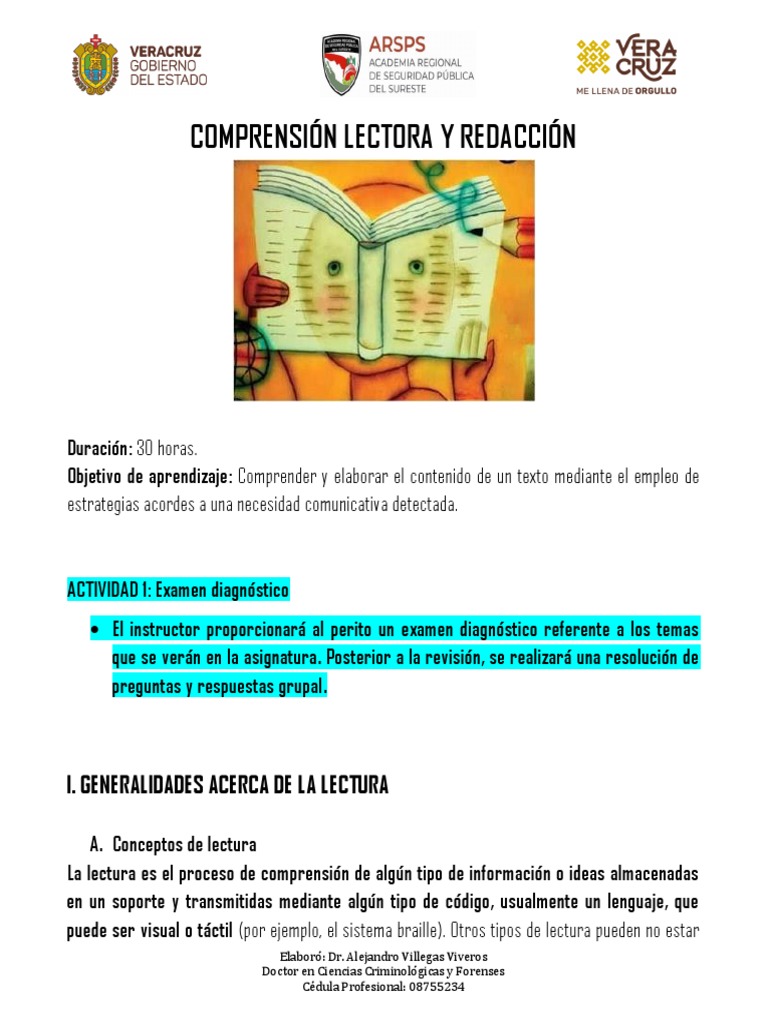 Comprensión Lectora y Redacción - Manual | Descargar gratis PDF ...