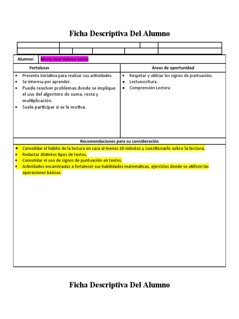 Ficha Descriptiva Que Es Software