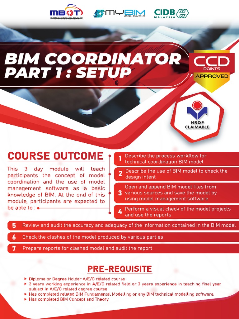 BIM Training New Brochure BIM Coordinator Part 1 Setup | PDF