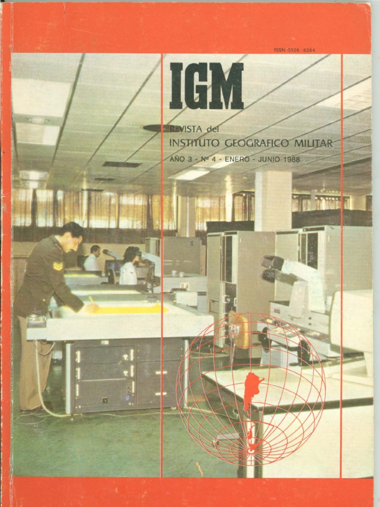 Avances en Cartografía del IGM | PDF