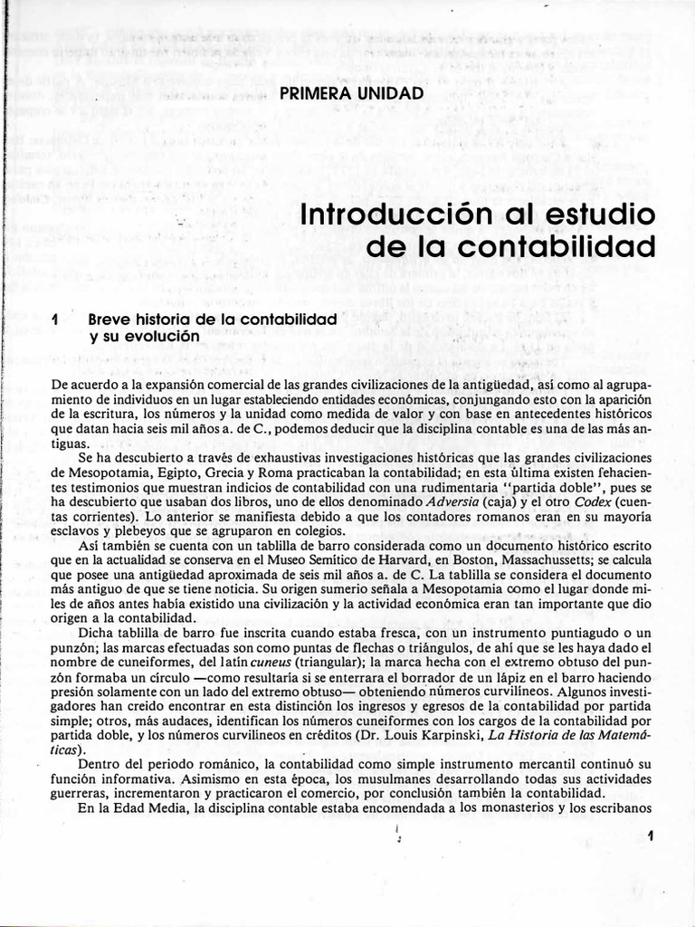 SUAREZ Int A La Conta Capitulo 1 | PDF | Contabilidad | Impuesto sobre la renta