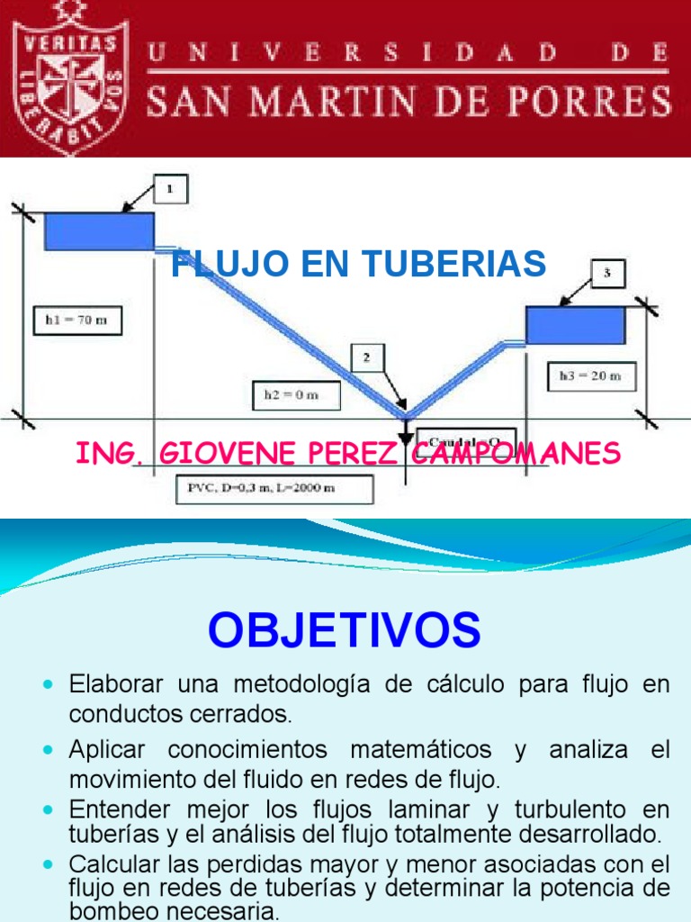 Tema 10 Flujo en Tuberias | PDF | Viscosidad | Turbulencia