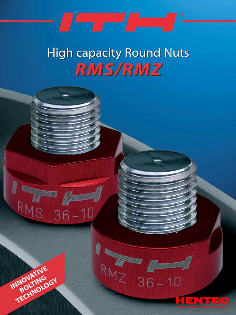 RMS RMZ ITH Tools | PDF | Nut (Hardware) | Screw