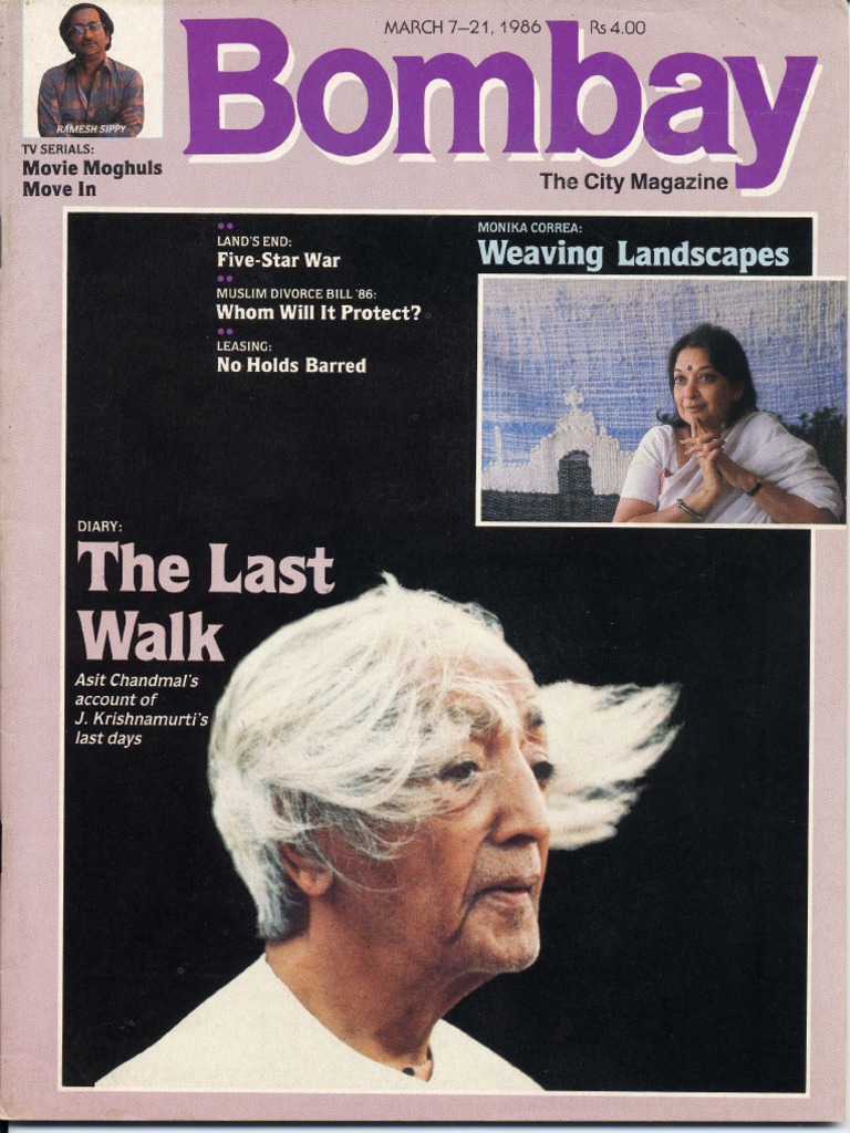 Bombay Magazine 1986 | PDF