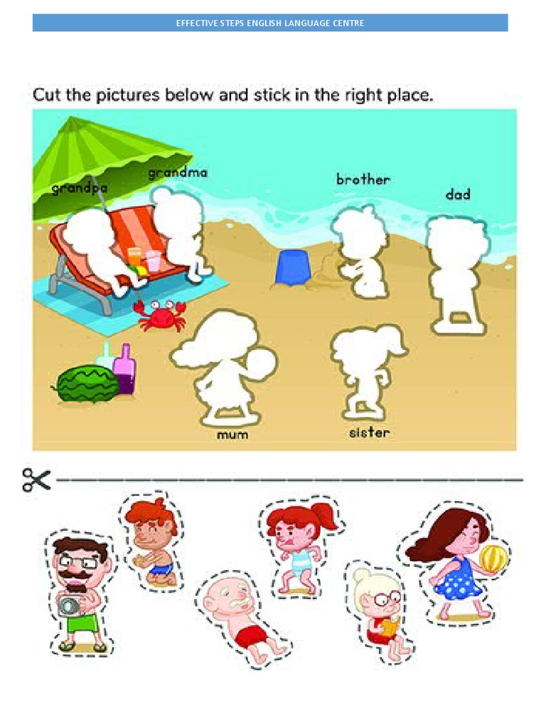 Family Members Worksheets | PDF