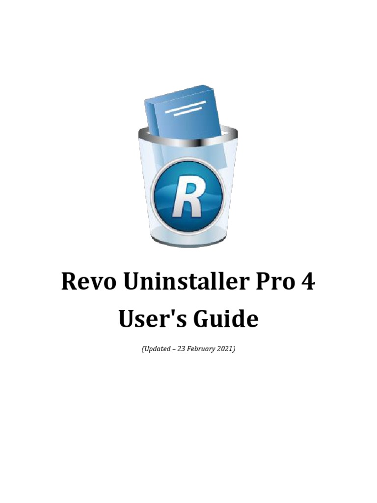 Revo Uninstaller Pro Help | PDF | Windows Registry | Computer File