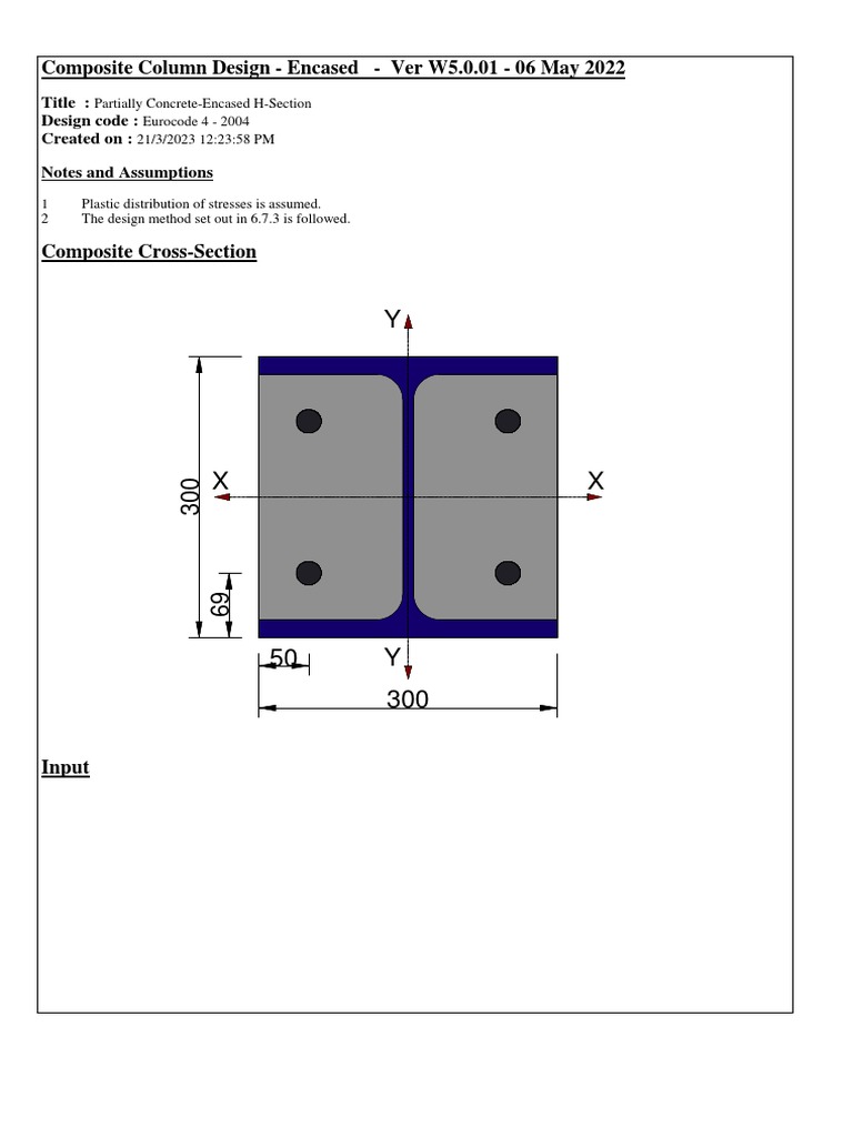 Composite Column PDF | PDF