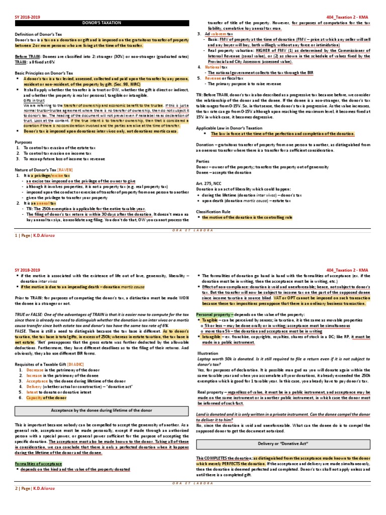 Tax-2 | PDF | Taxes | Inheritance Tax