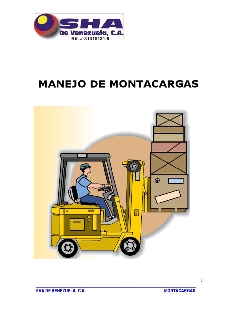 Manual de Manejo de Montacargas | PDF | Máquina elevadora | Libra (masa)