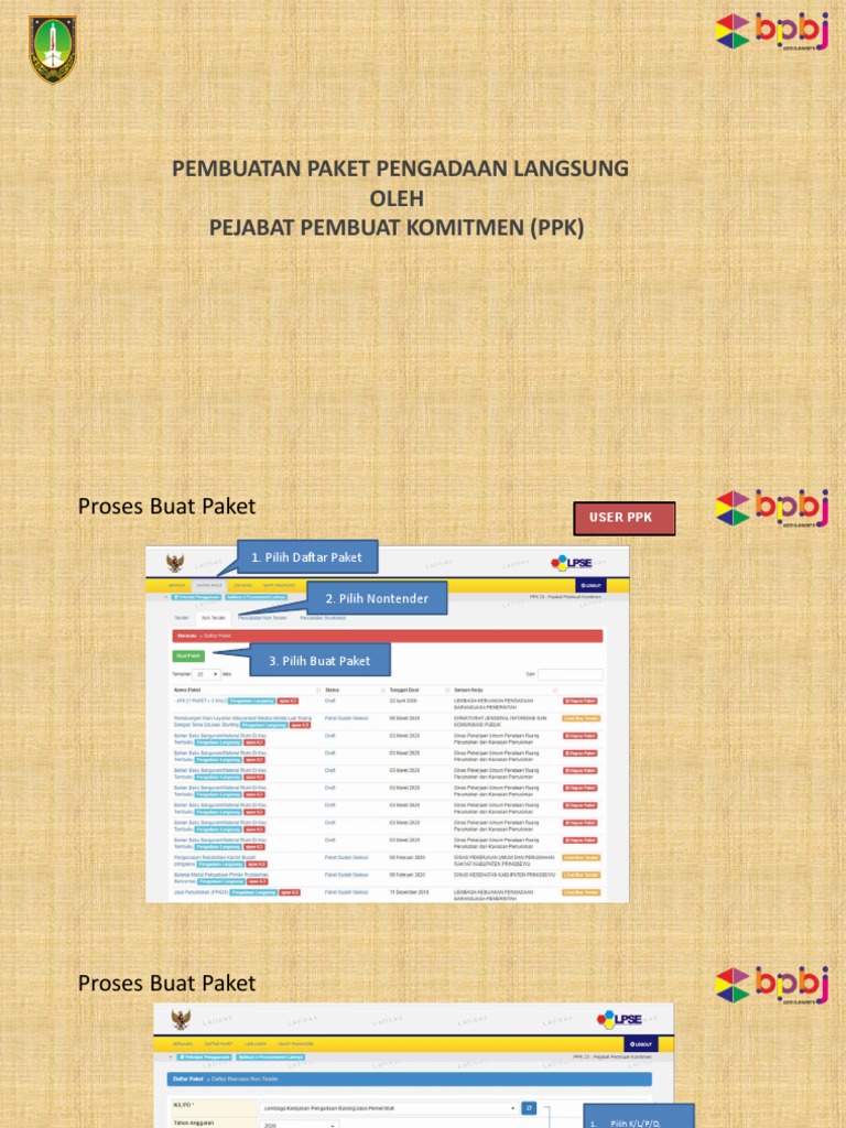 Panduan Pengadaan Langsung PPK | PDF | Komputer