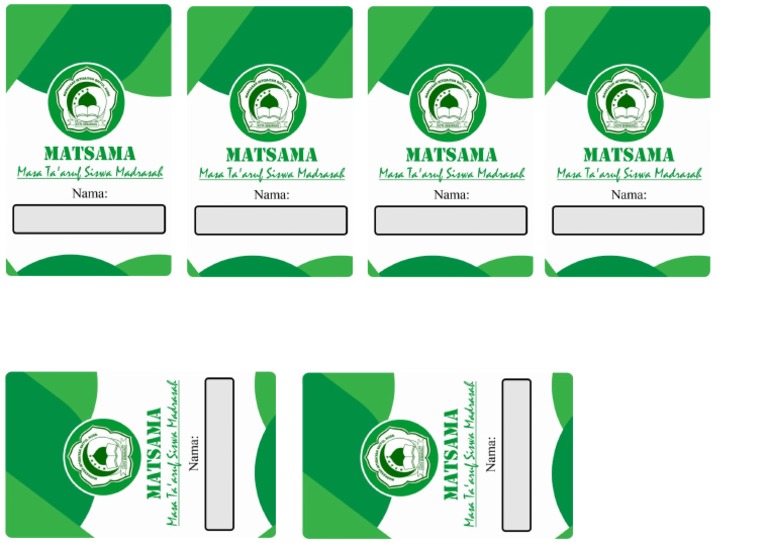 Nametag Matsama | PDF