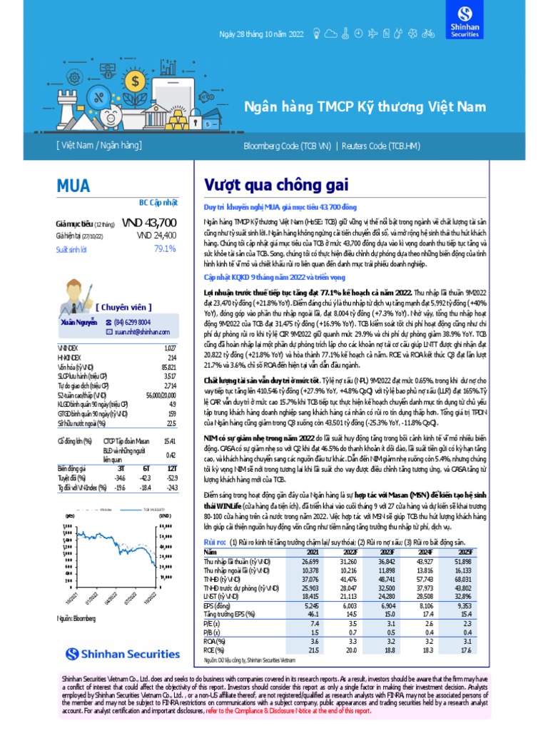 TCB Updated Report VN1 | PDF
