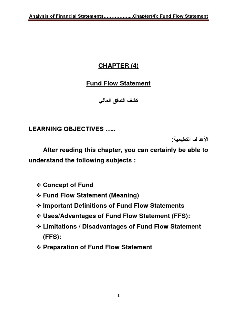 Fund Flow Statements | PDF | Cash Flow Statement | Book Value