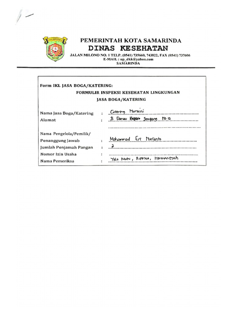 BAP Dinkes PDF | PDF