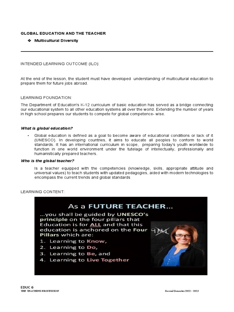 7 Multicultural | PDF | Teachers | Multiculturalism