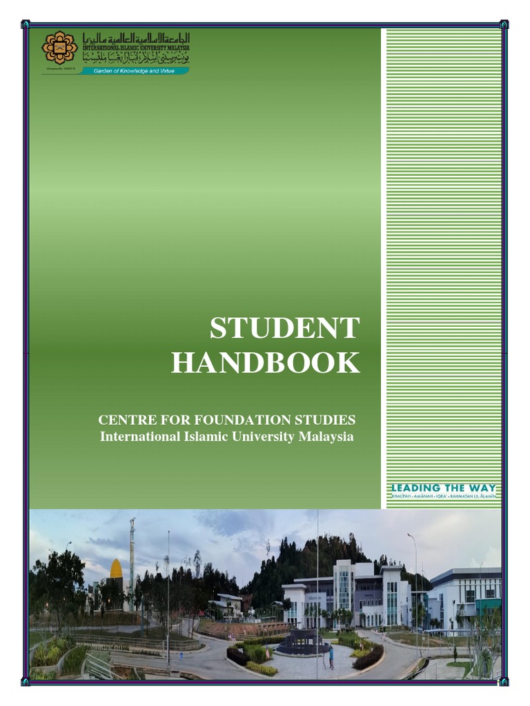 CFS Student Handbook | PDF | Bachelor's Degree | Course Credit