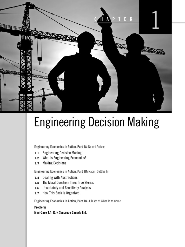 Engineering Decision Making Essentials | PDF | Spreadsheet | Uncertainty