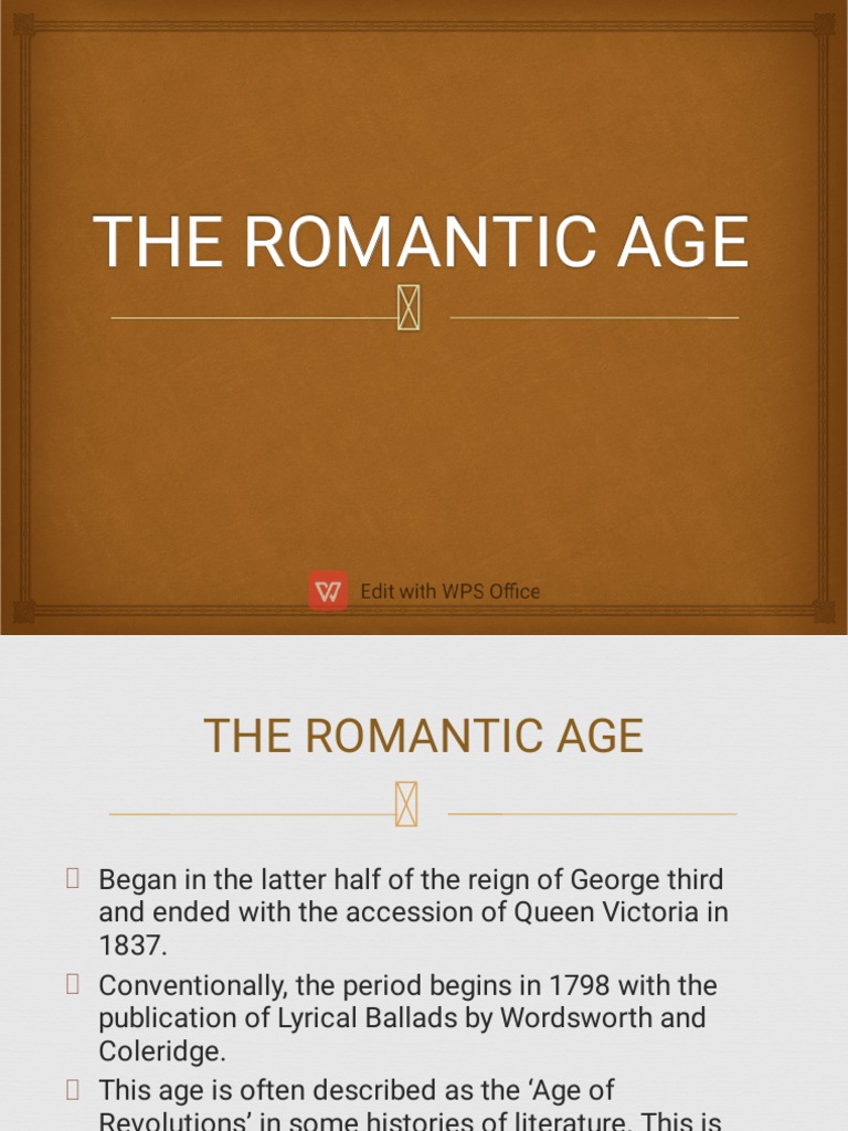 Romanticism PDF | PDF | Percy Bysshe Shelley | Romanticism