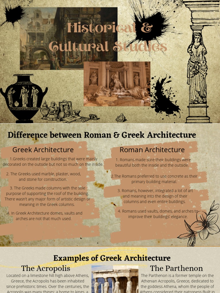 Differences in Greek and Roman Architecture | PDF | Column ...
