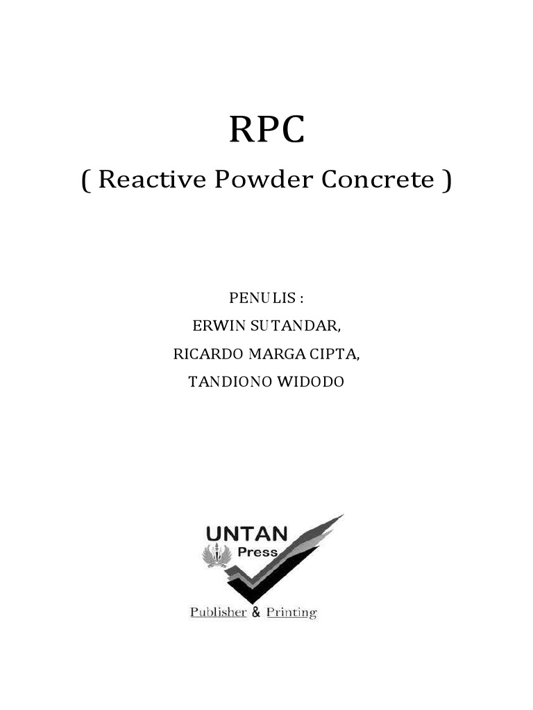 Buku Reactive Powder Concrete | PDF