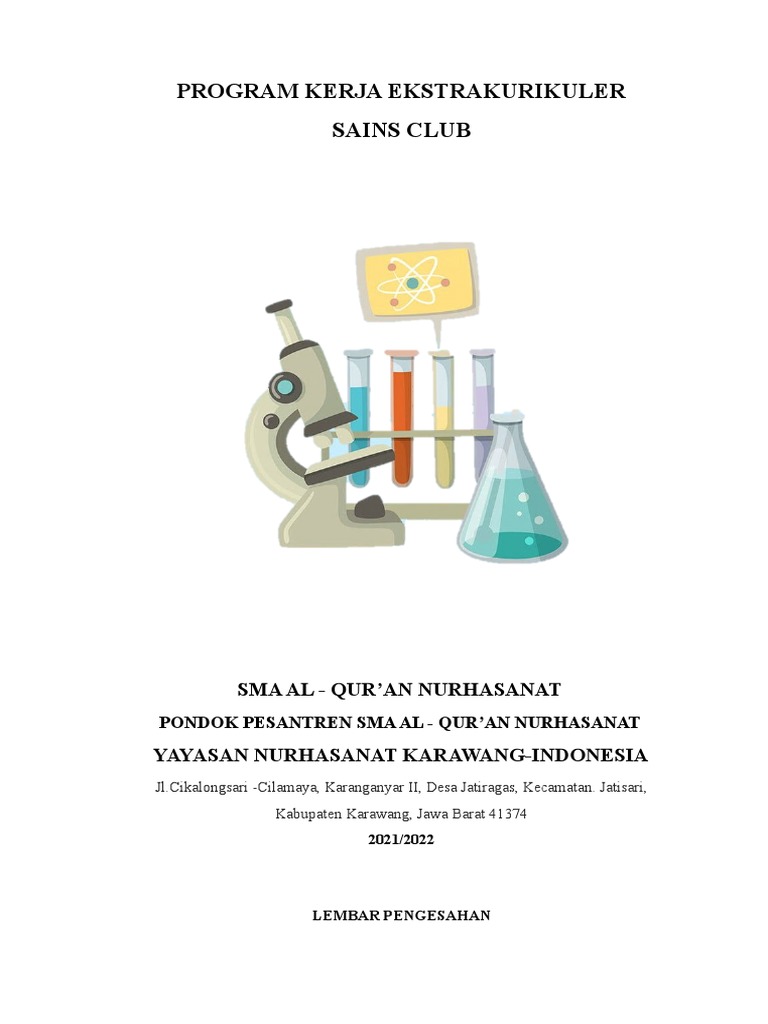 Program Kerja Ekstrakurikuler PDF | PDF