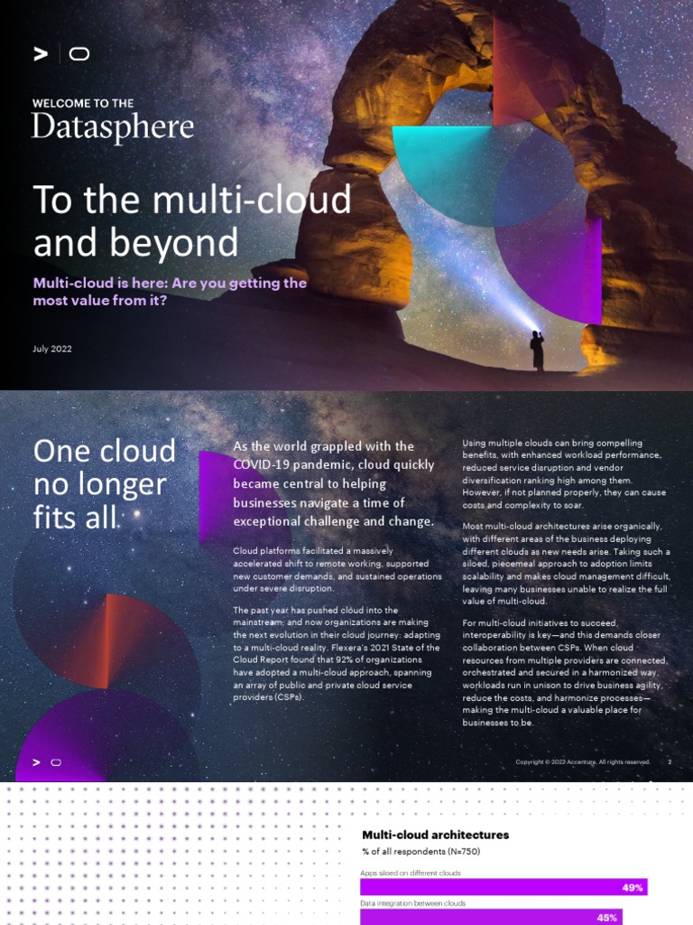 Accenture - 2022 - To The Multi-Cloud and Beyond (Dont Data Gravity Page 7) PDF | PDF | Cloud ...