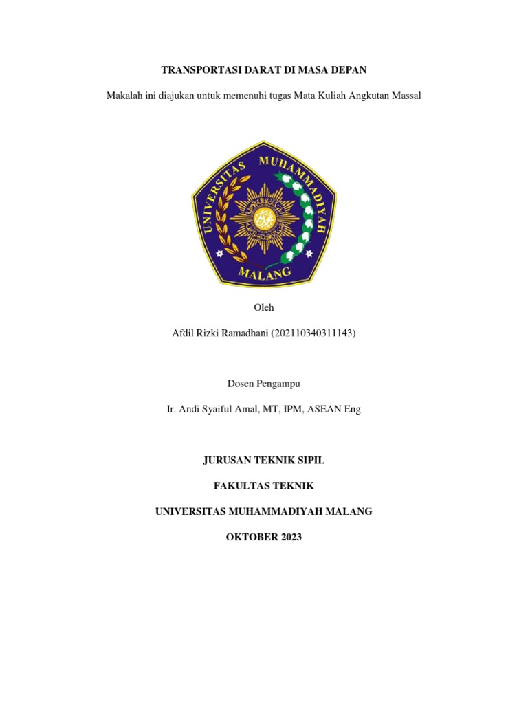 Angkutan Massal | PDF