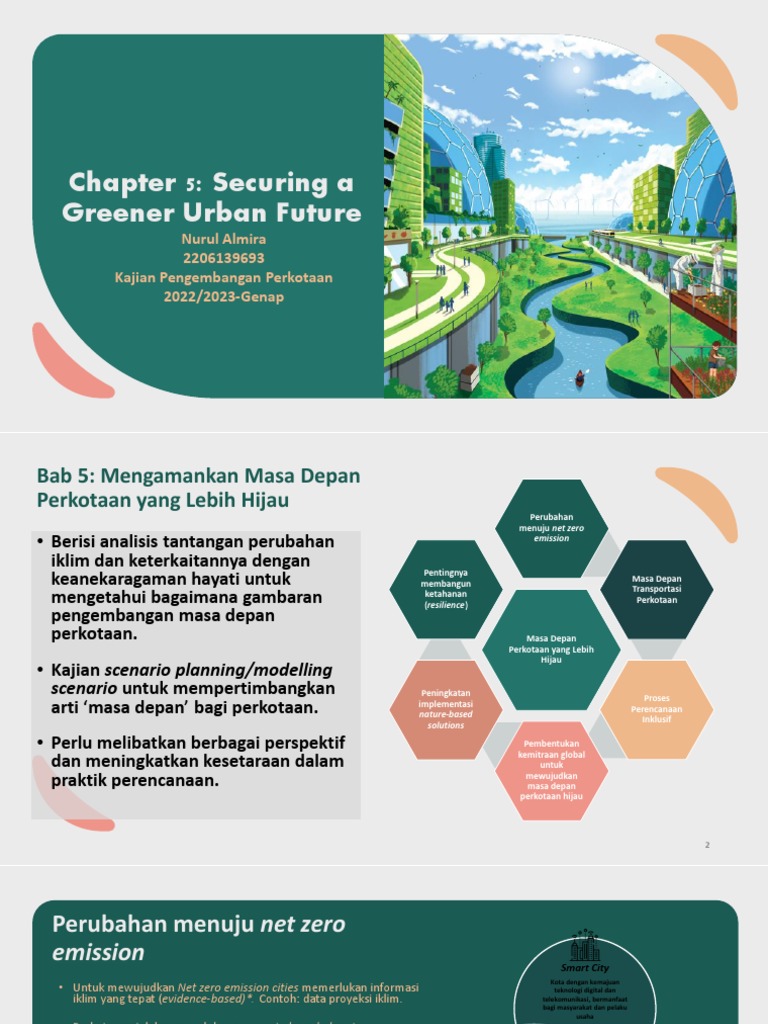 Masa Depan Perkotaan Hijau dan Inklusif | PDF | Teknologi & Rekayasa