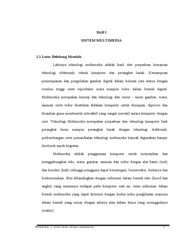 MODUL MULTIMEDIA | PDF