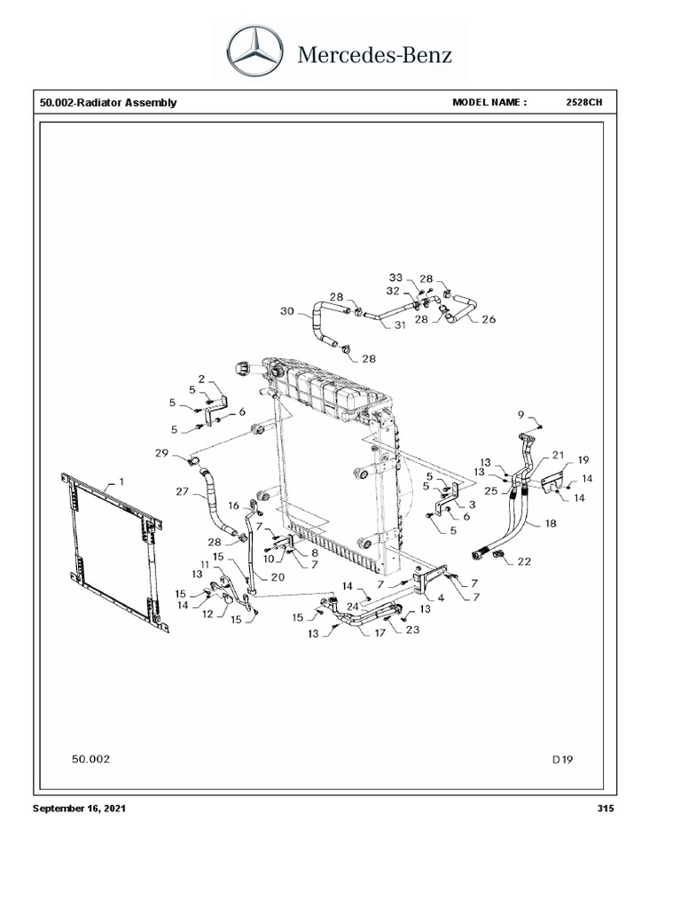 2528CH Parts List Overview | PDF | Screw | Nut (Hardware)