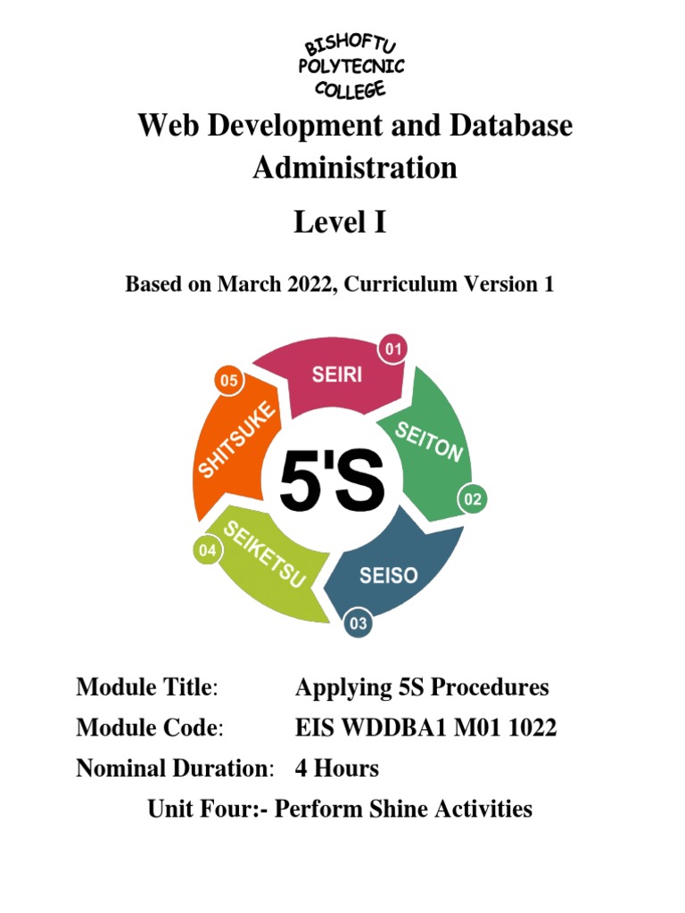 Implementing Shine in 5S Procedures | PDF | Tools