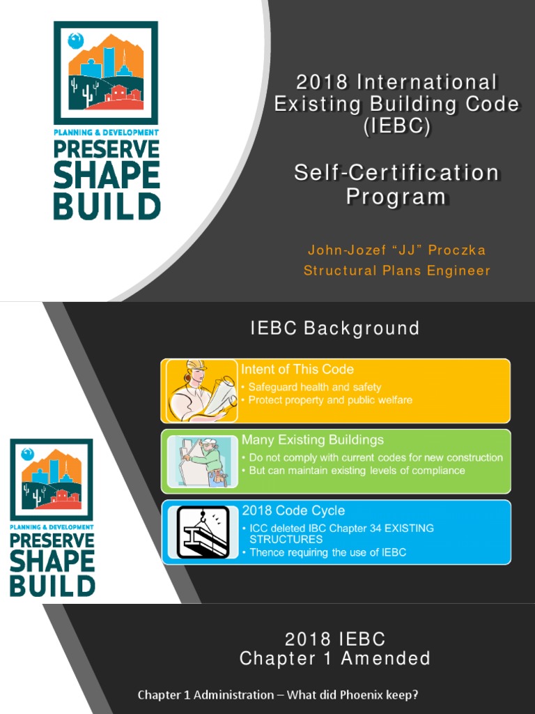 Navigating the 2018 International Existing Building Code: An Overview ...