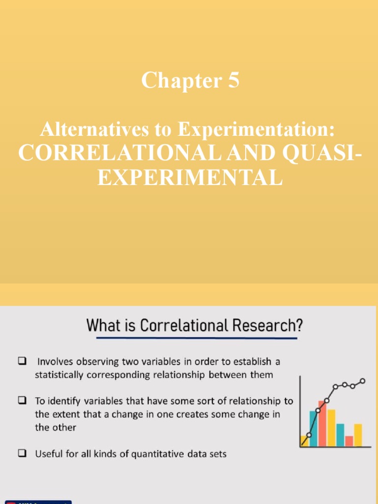 Chapter 5 CORRELATIONAL AND QUASI-EXPERIMENTAL | PDF