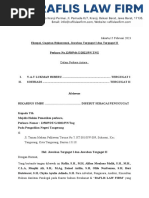 Contoh Surat Penawaran Jasa Konsultan Hukum Perusahaan (Retainer) | PDF ...