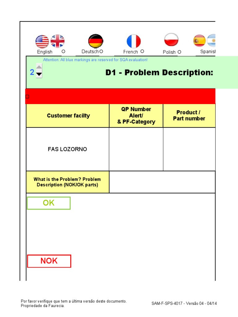 8D - Faurecia Format | PDF