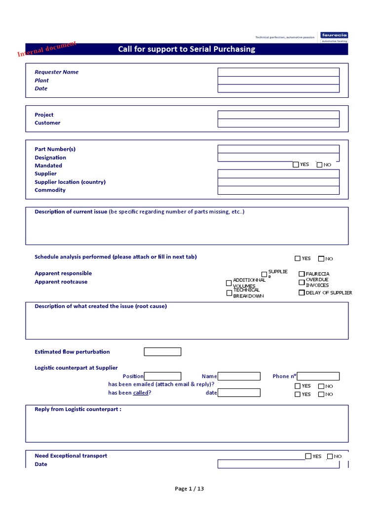 Call For Support | PDF | Invoice | Business