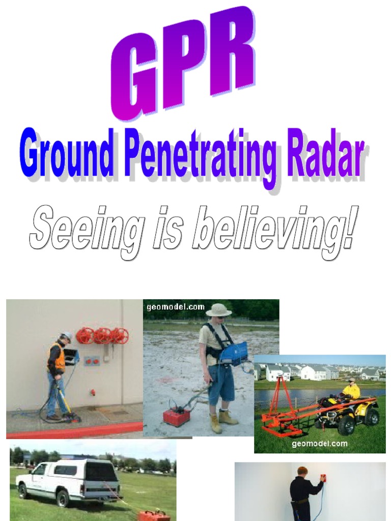 GPR Applications in Bridge and Archaeology | PDF