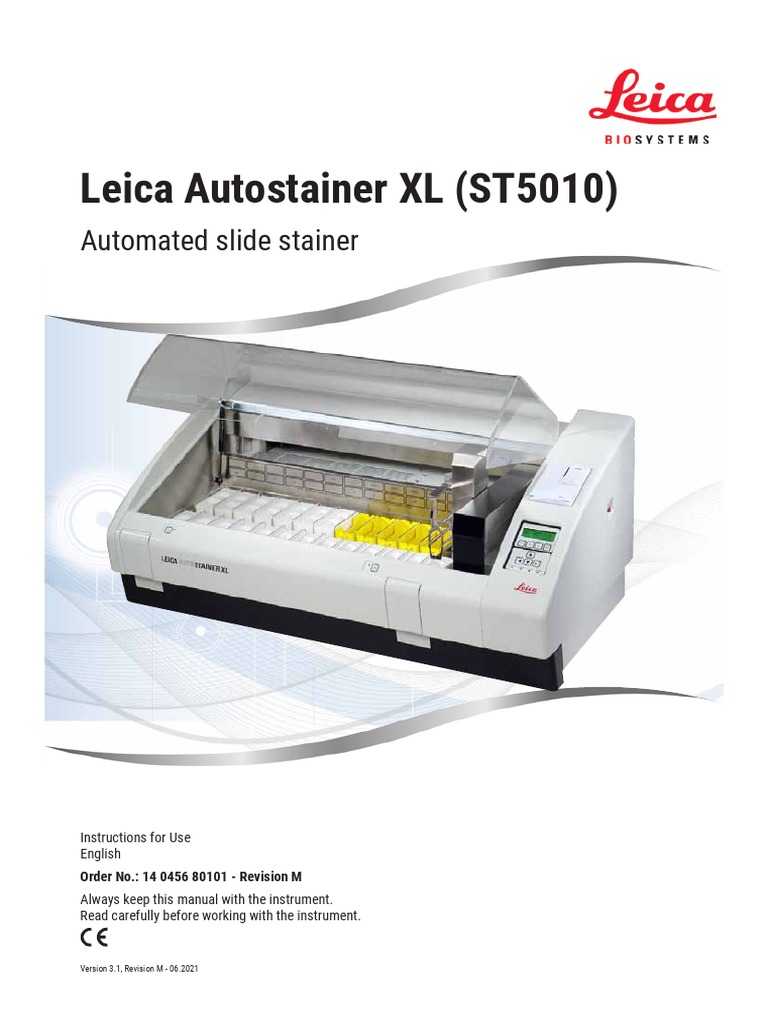Leica ST5010 IFU 3v1M en | PDF | Alternating Current | Fuse (Electrical)