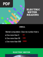 Reading and Interpreting Readings From Water Meter | PDF | Litre ...