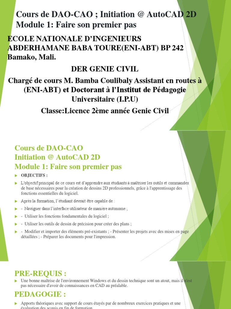 Cours de DAO-CAO PDF | PDF
